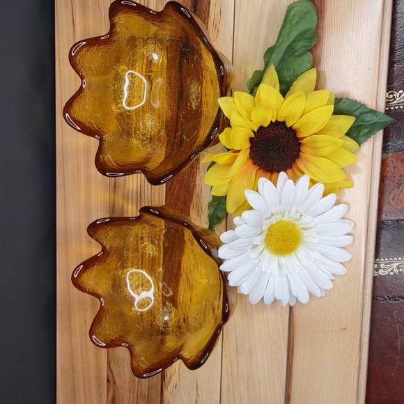 BLENKO | Accents | Lotus Flower Blenko Candy Dishes | Poshmark